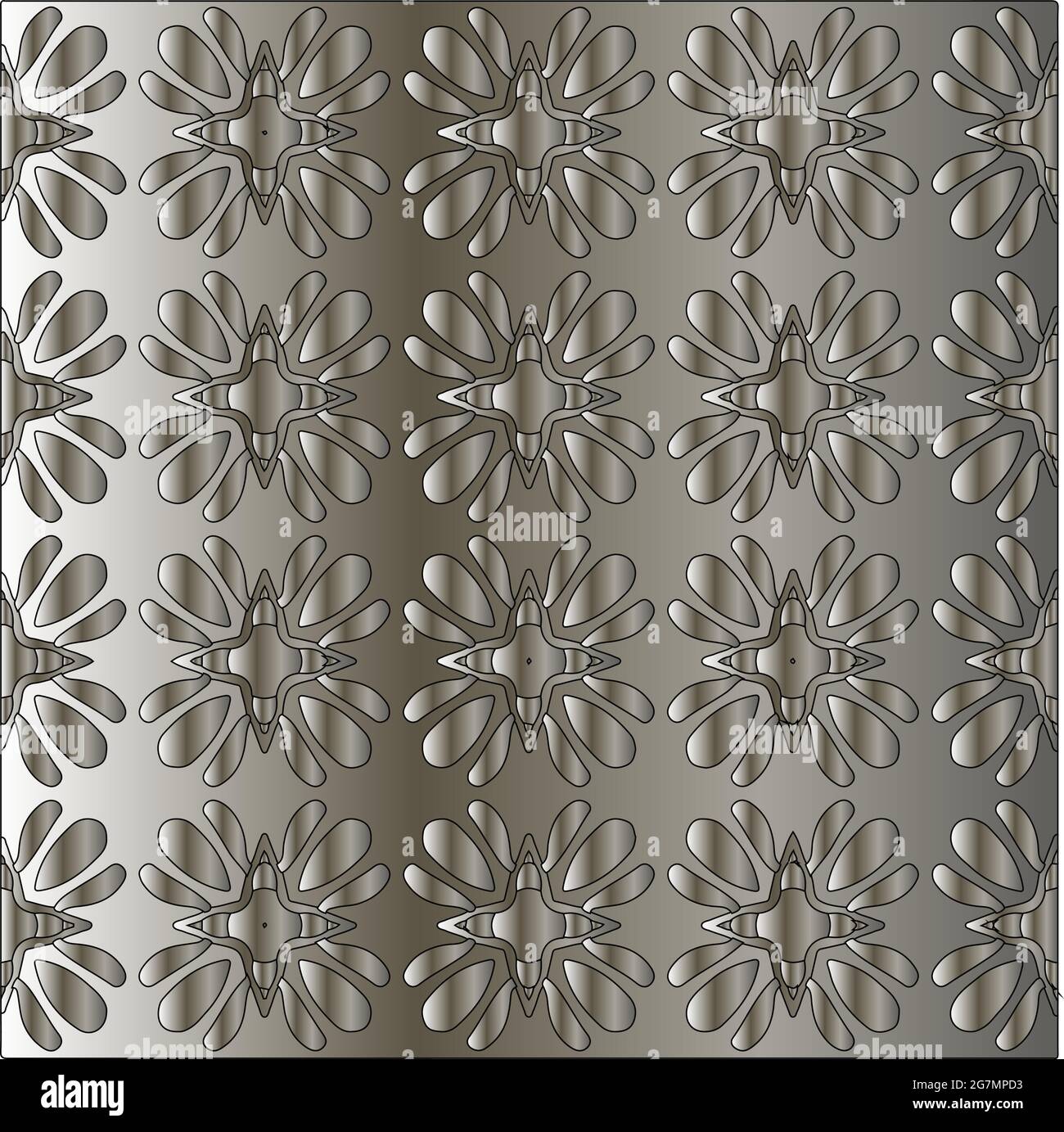 steel metallic gradient with a repeating pattern. Abstract metallic ...
