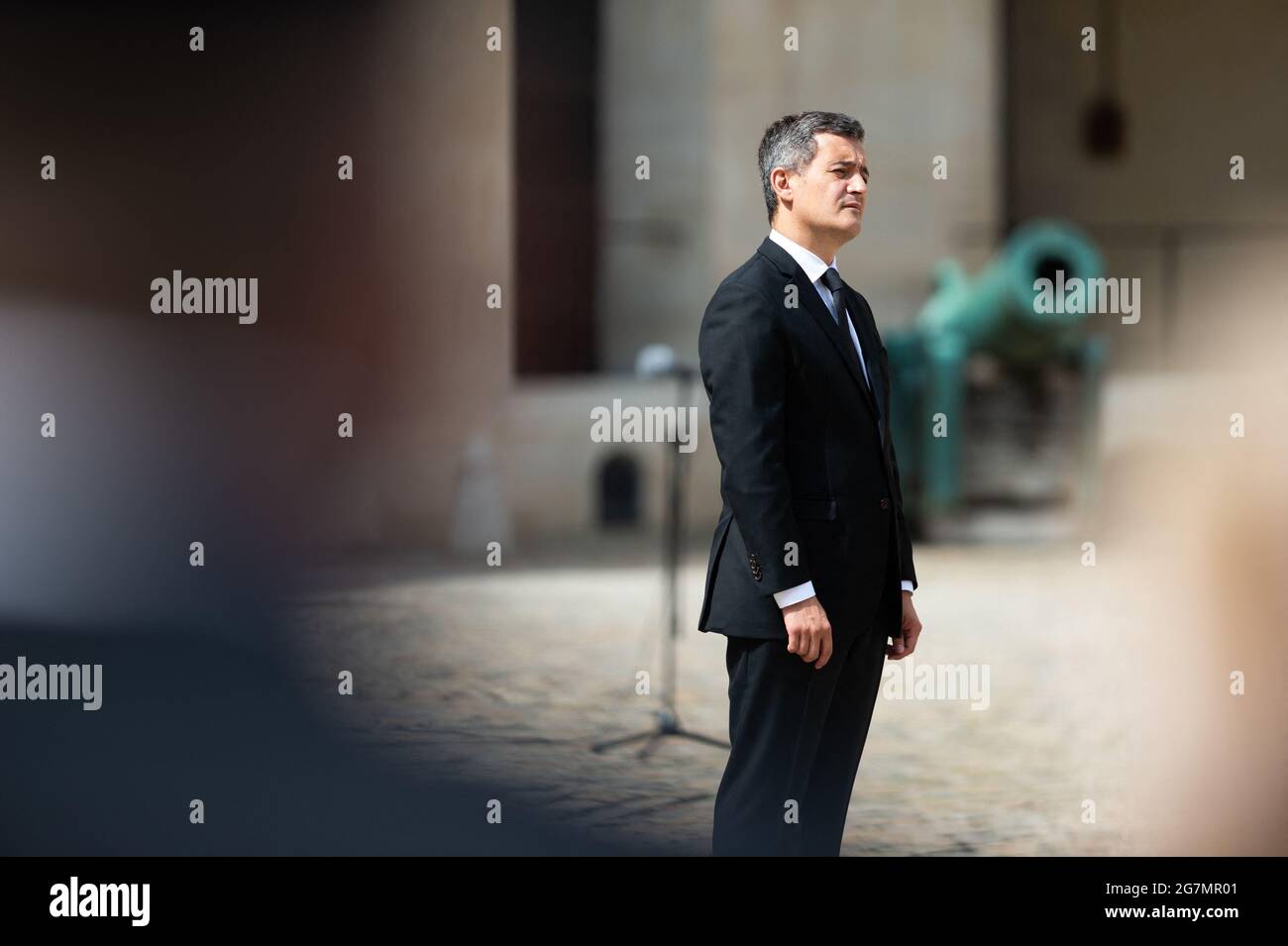French Minister of Interior Gerald Darmanin during the Police and ...