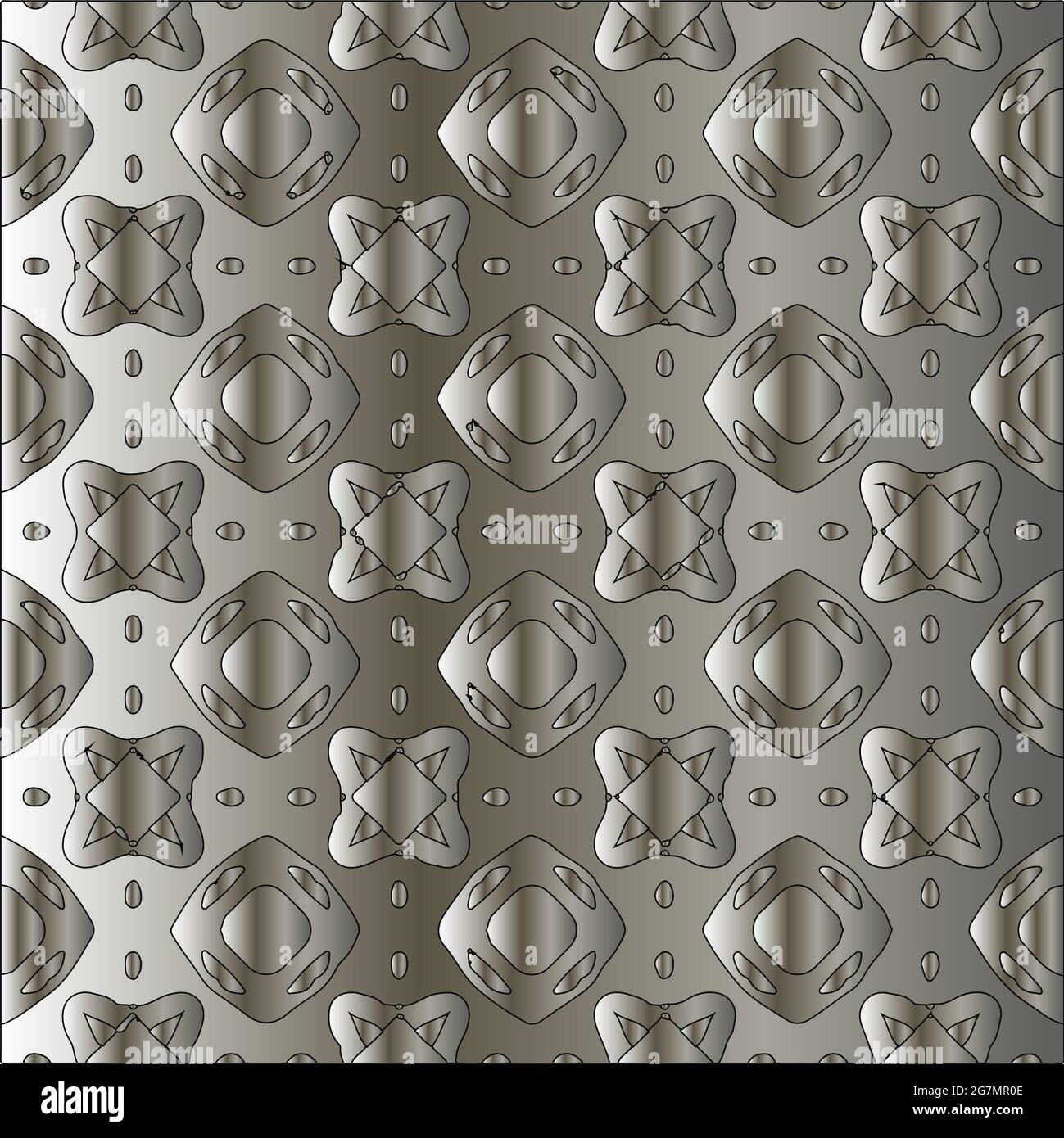 steel metallic gradient with a repeating pattern. Abstract metallic ...