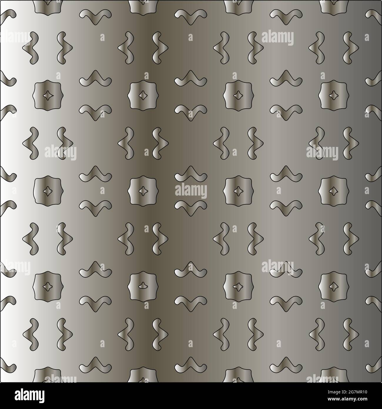 steel metallic gradient with a repeating pattern. Abstract metallic ...