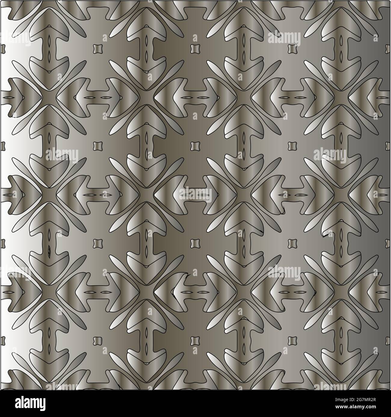 steel metallic gradient with a repeating pattern. Abstract metallic ...