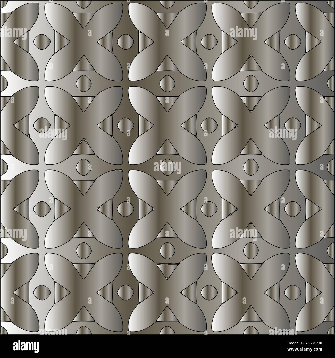 steel metallic gradient with a repeating pattern. Abstract metallic ...