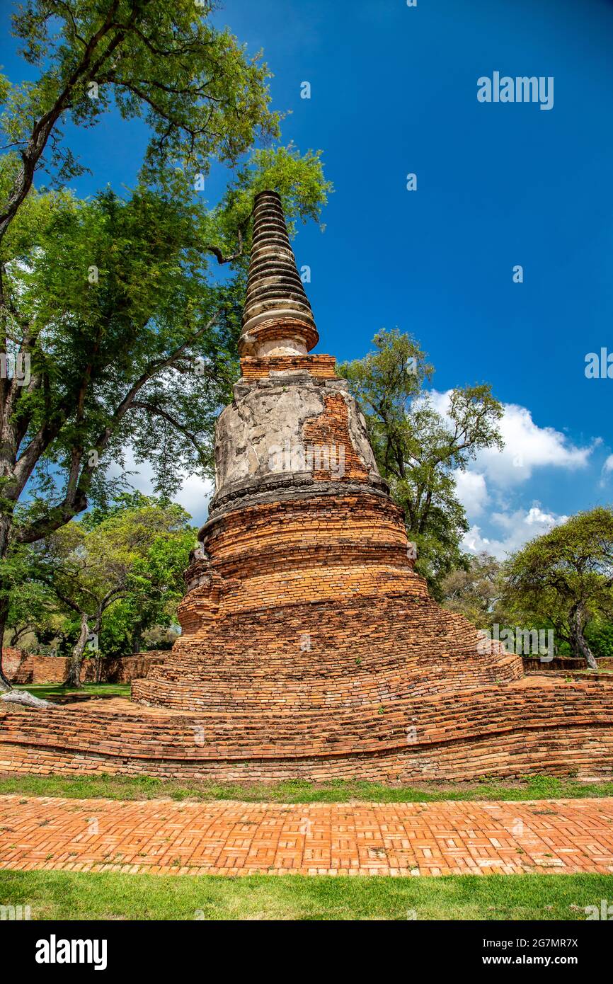 Wat Phra Ram temple in Phra Nakhon Si Ayutthaya, Historic City in ...