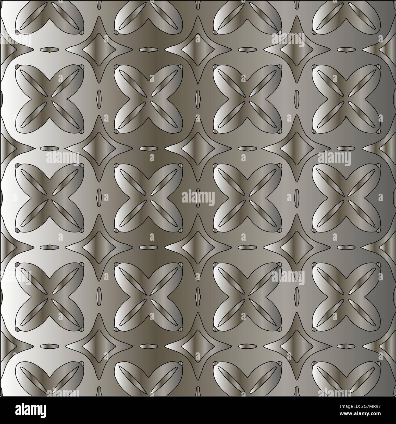 steel metallic gradient with a repeating pattern. Abstract metallic ...