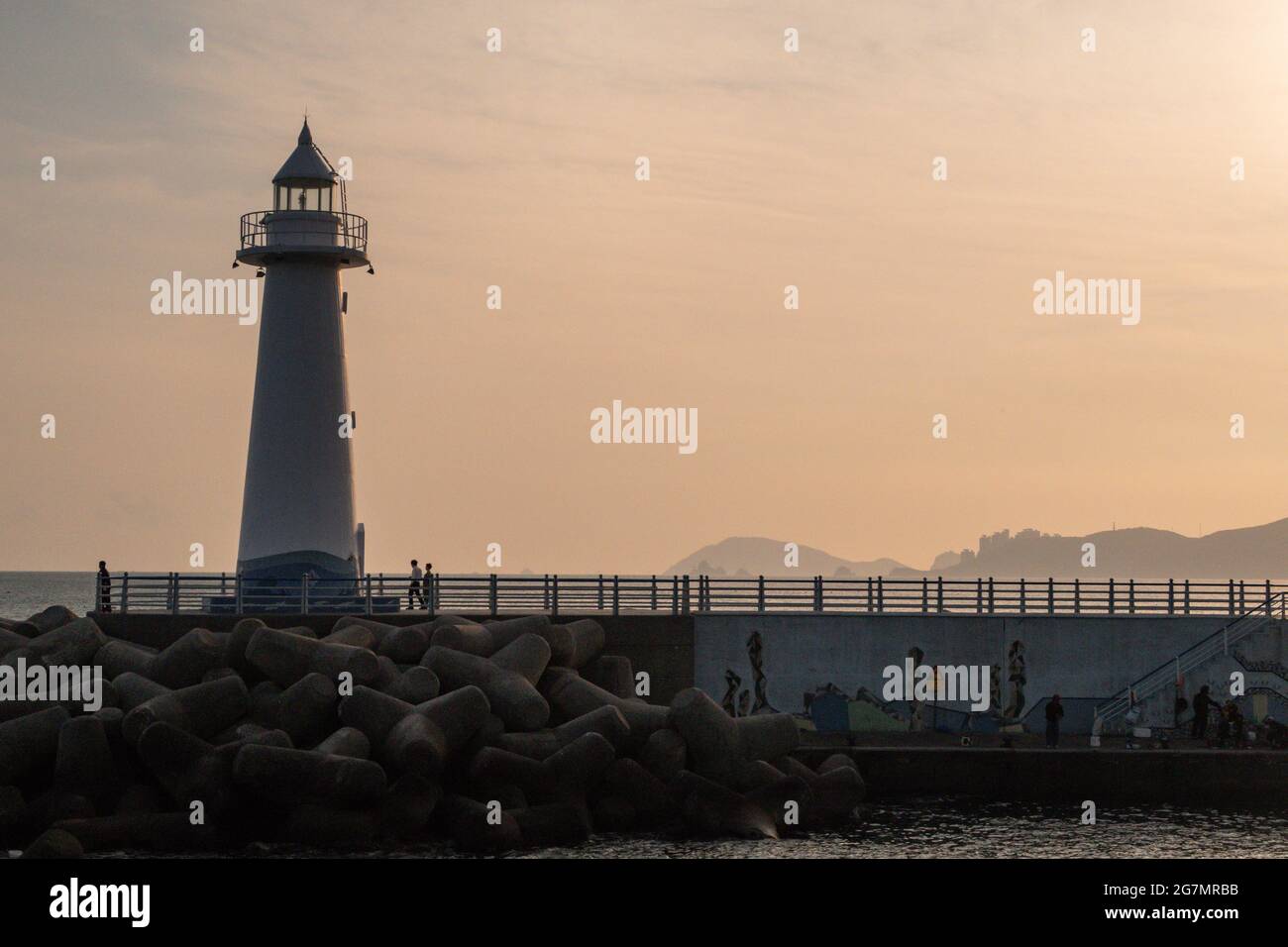 Busan korea tower lighthouse hi-res stock photography and images - Alamy