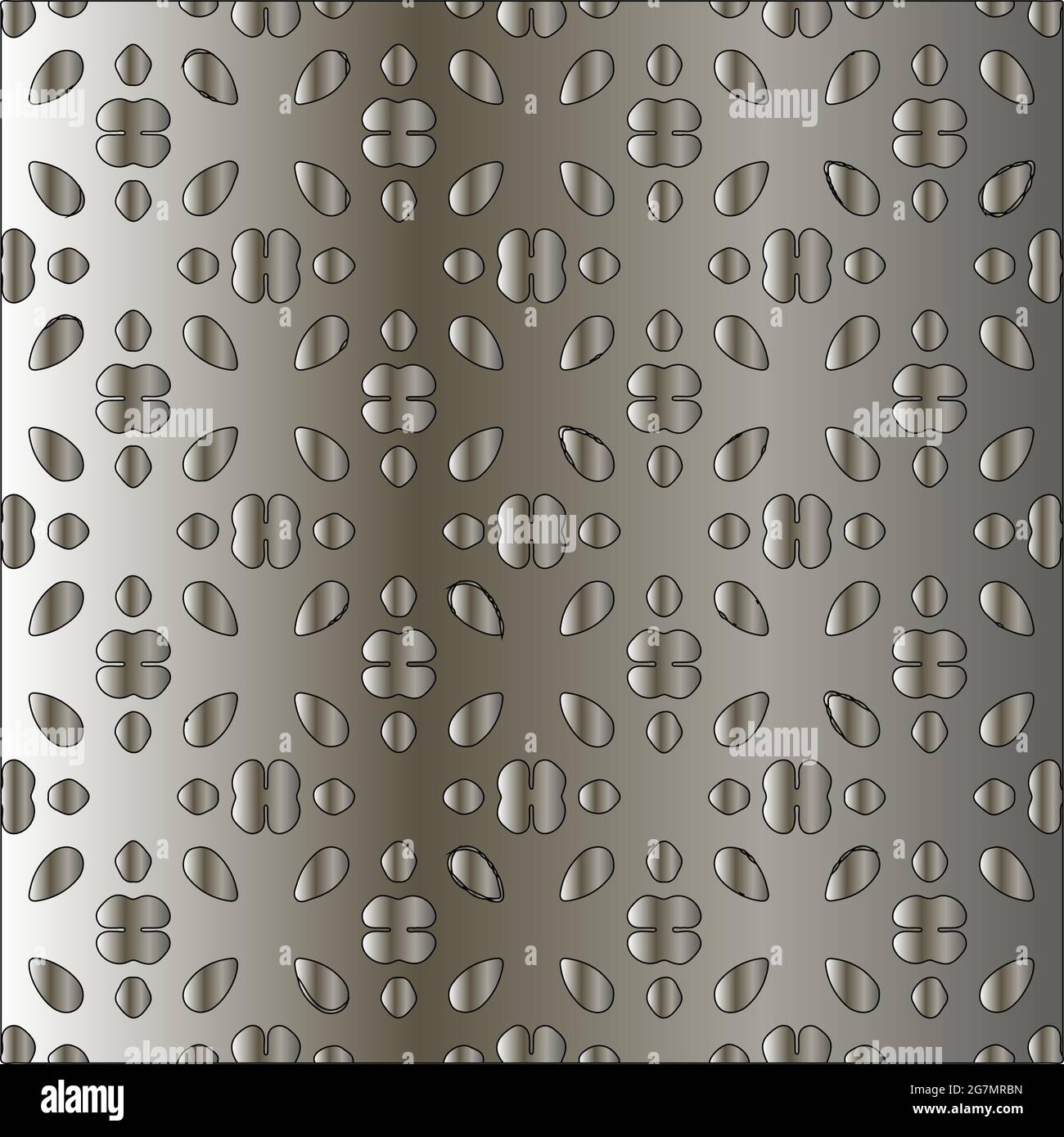 steel metallic gradient with a repeating pattern. Abstract metallic ...