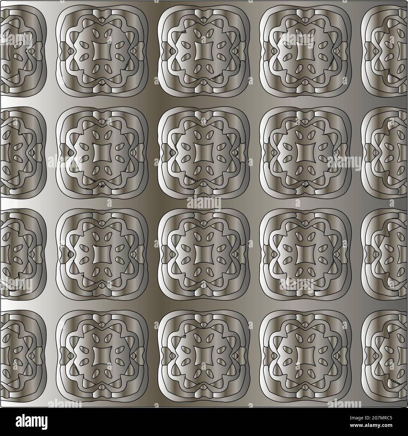 steel metallic gradient with a repeating pattern. Abstract metallic ...