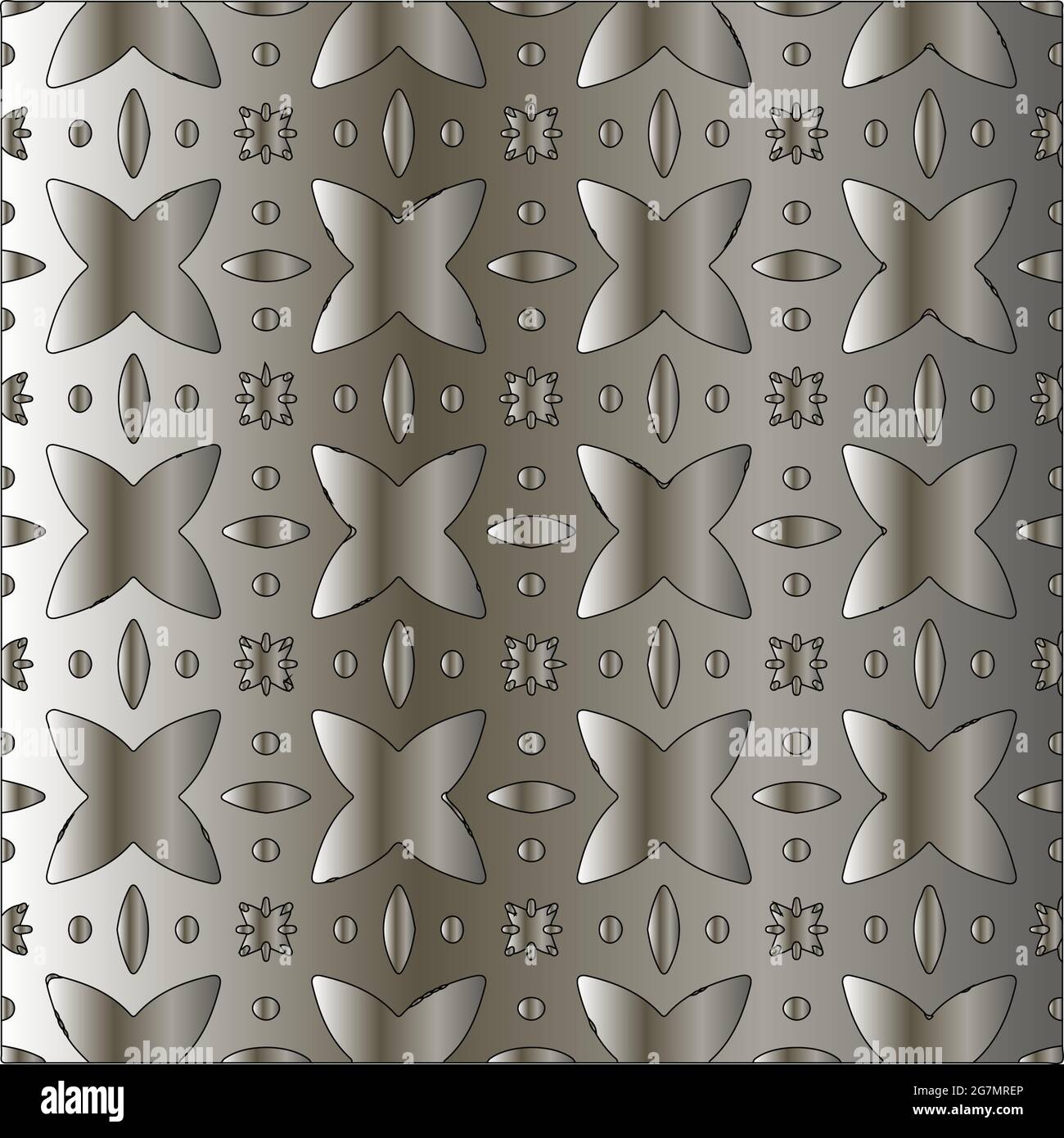 steel metallic gradient with a repeating pattern. Abstract metallic ...