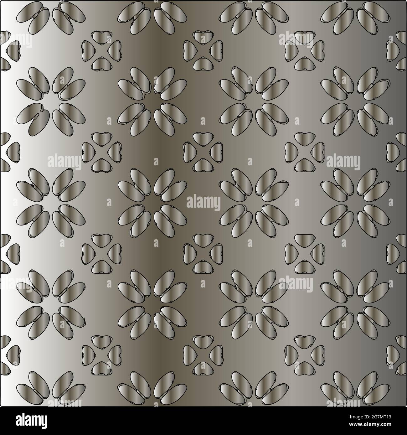 steel metallic gradient with a repeating pattern. Abstract metallic ...