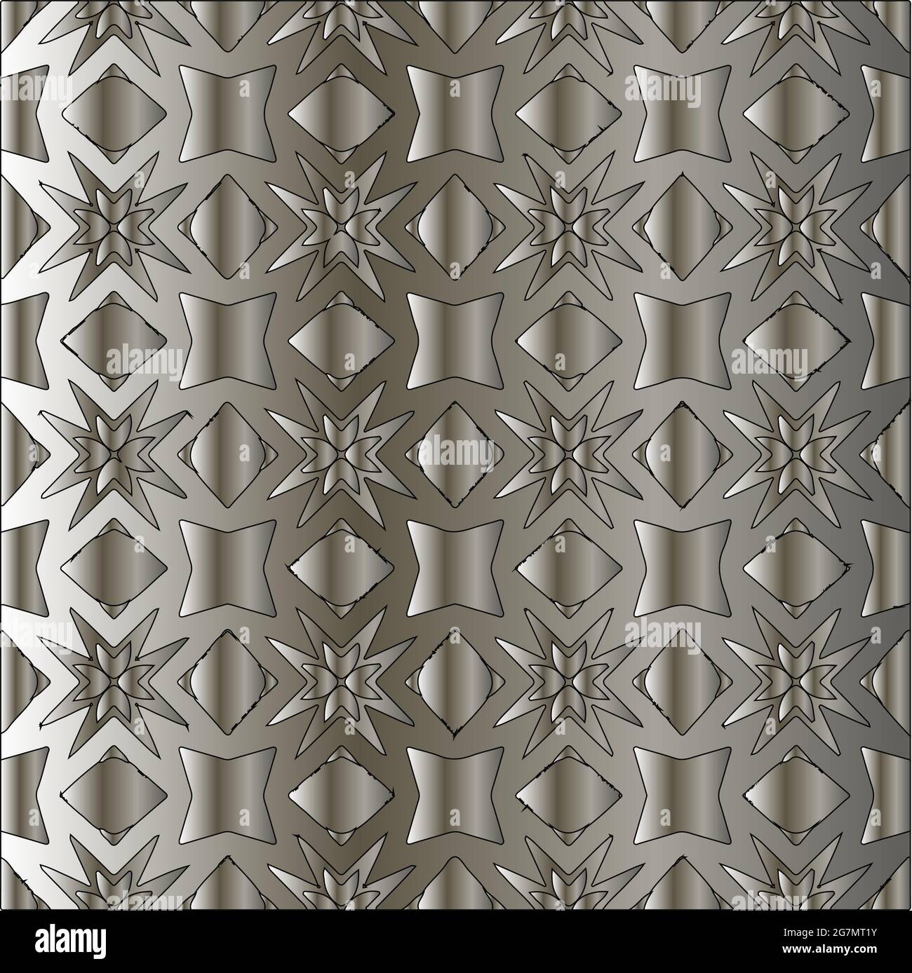 steel metallic gradient with a repeating pattern. Abstract metallic ...