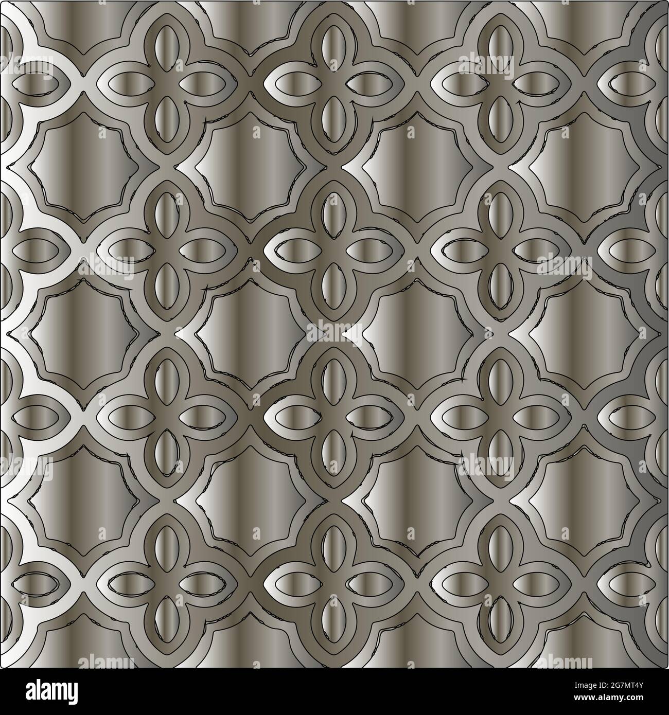 steel metallic gradient with a repeating pattern. Abstract metallic ...