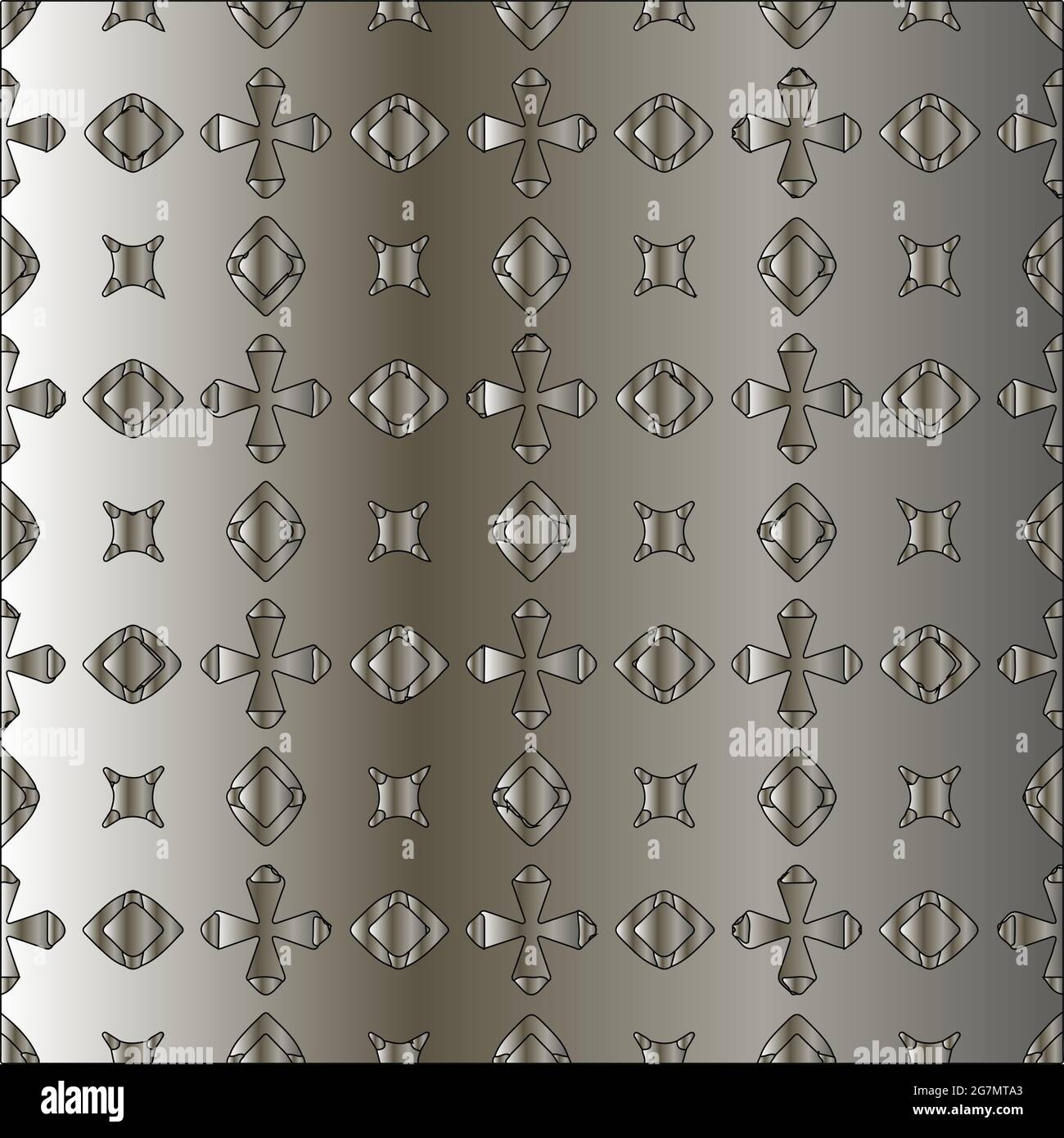 steel metallic gradient with a repeating pattern. Abstract metallic ...