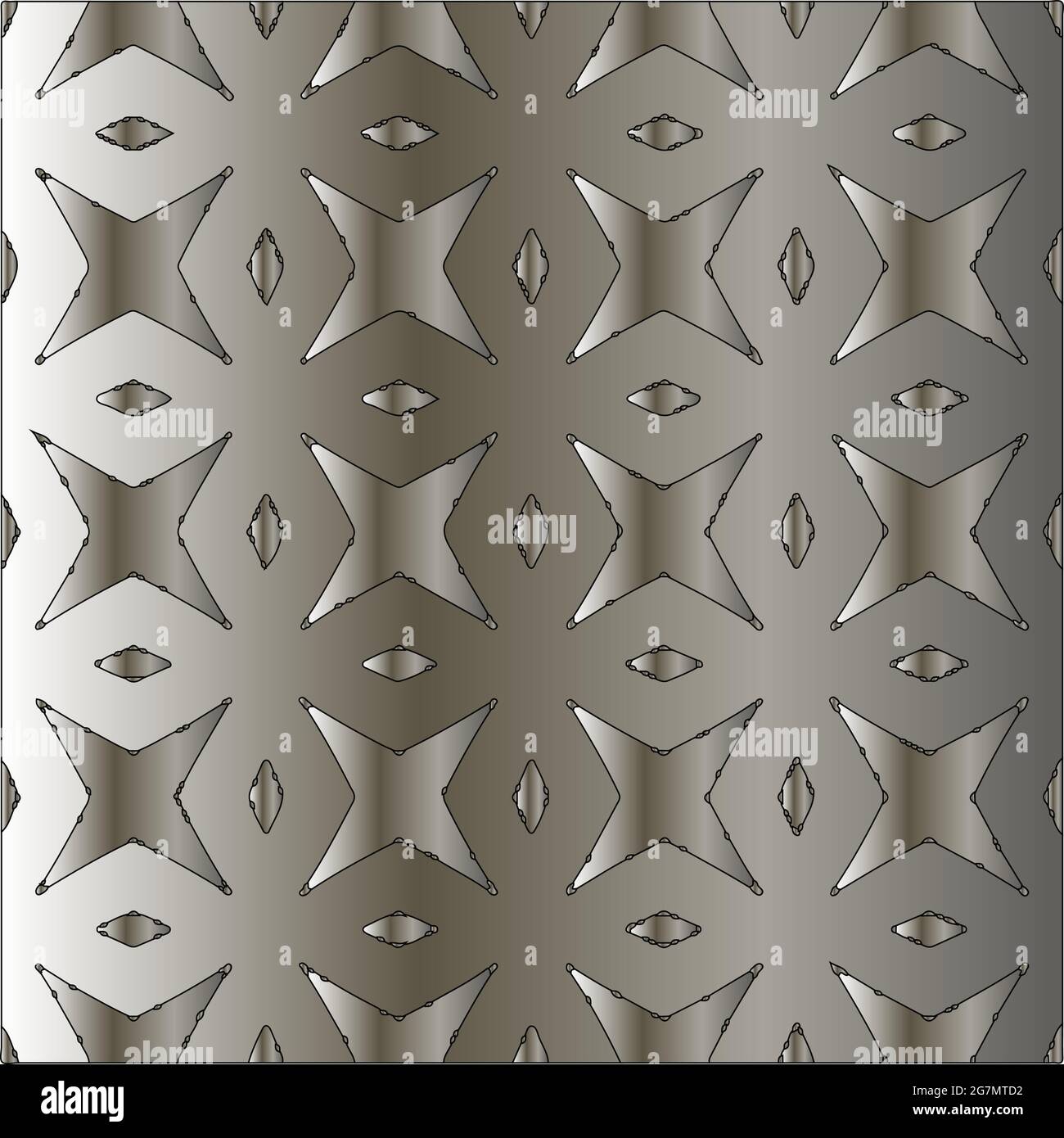 steel metallic gradient with a repeating pattern. Abstract metallic ...