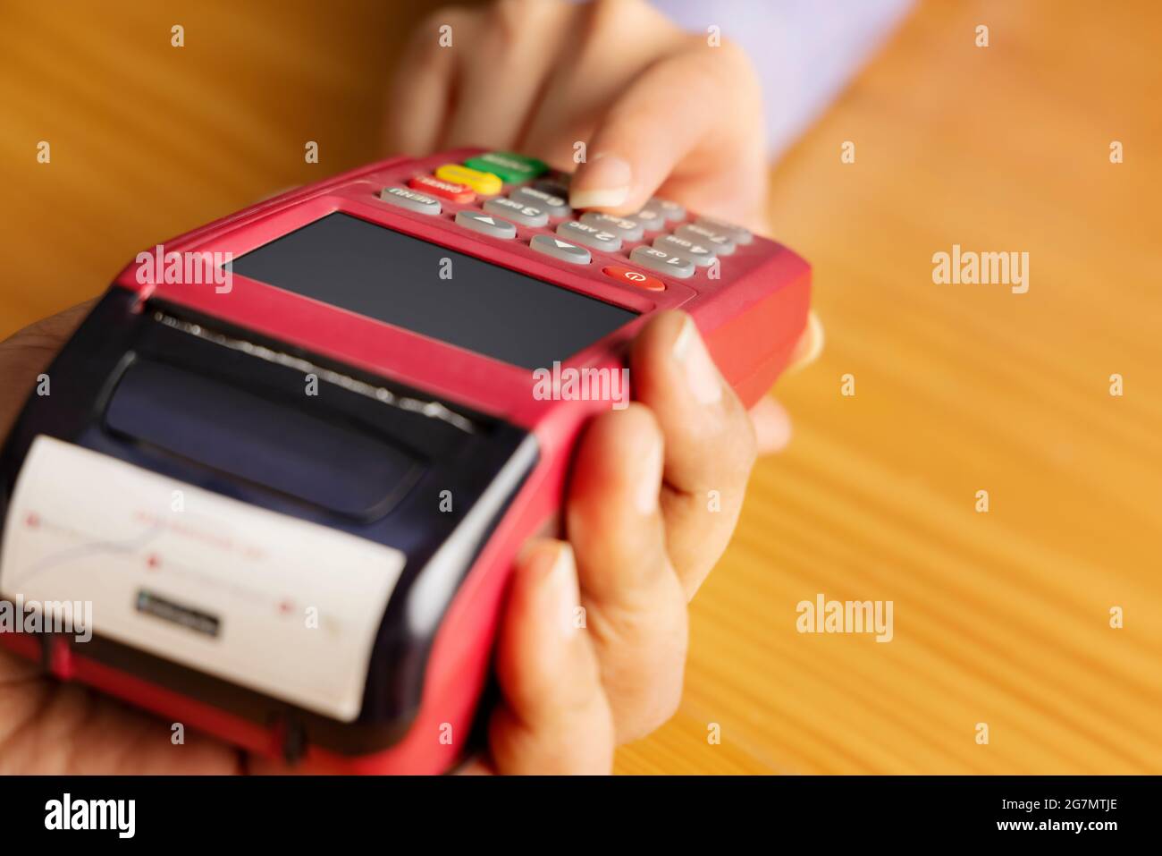 Entering a code hi-res stock photography and images - Alamy