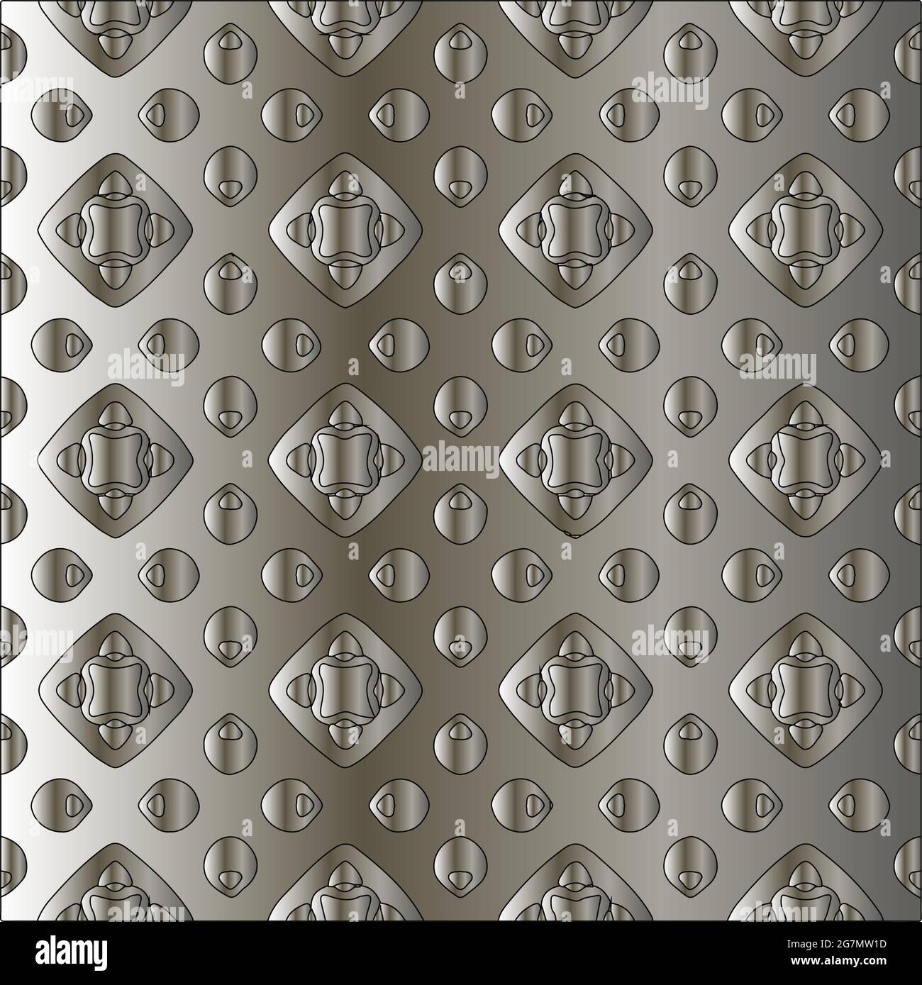 steel metallic gradient with a repeating pattern. Abstract metallic ...