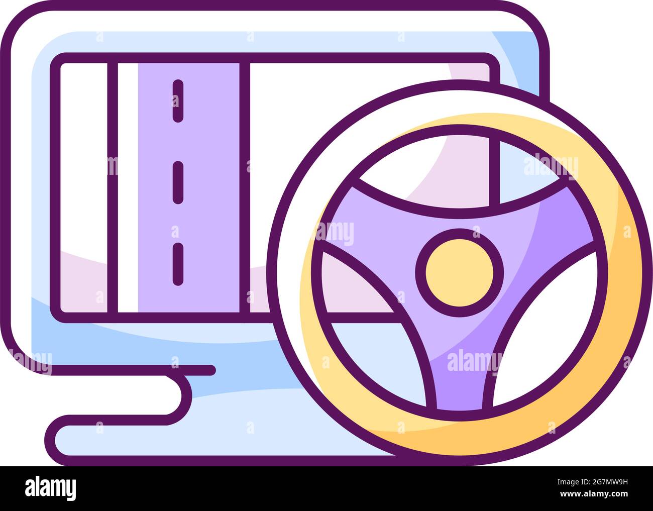 Vehicle simulator Stock Vector Images - Alamy