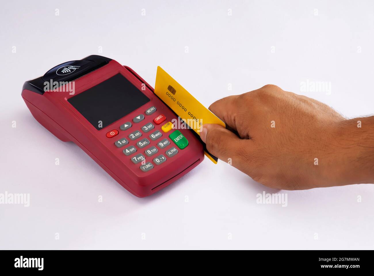 Swiping hand hi-res stock photography and images - Alamy