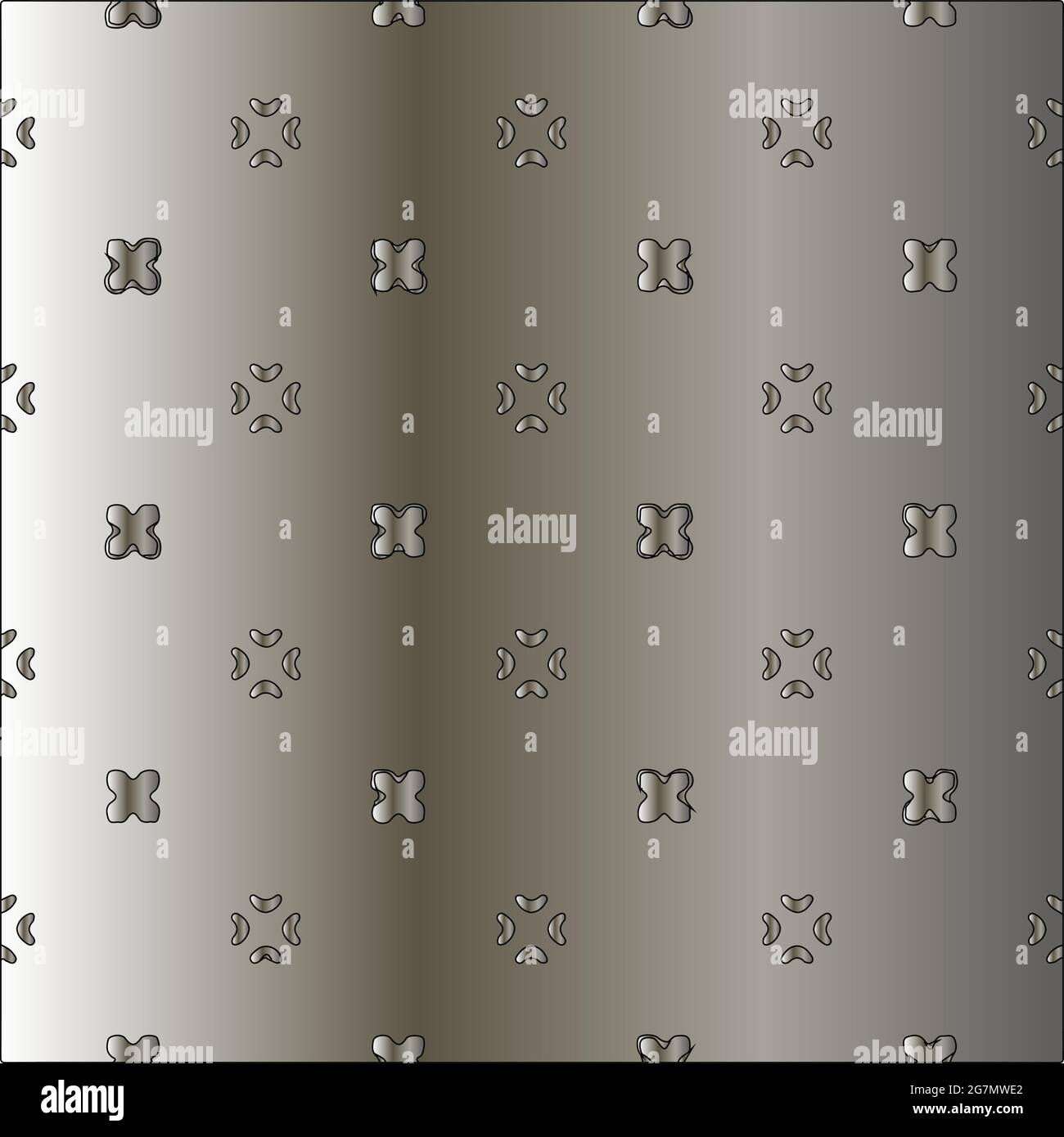 steel metallic gradient with a repeating pattern. Abstract metallic ...