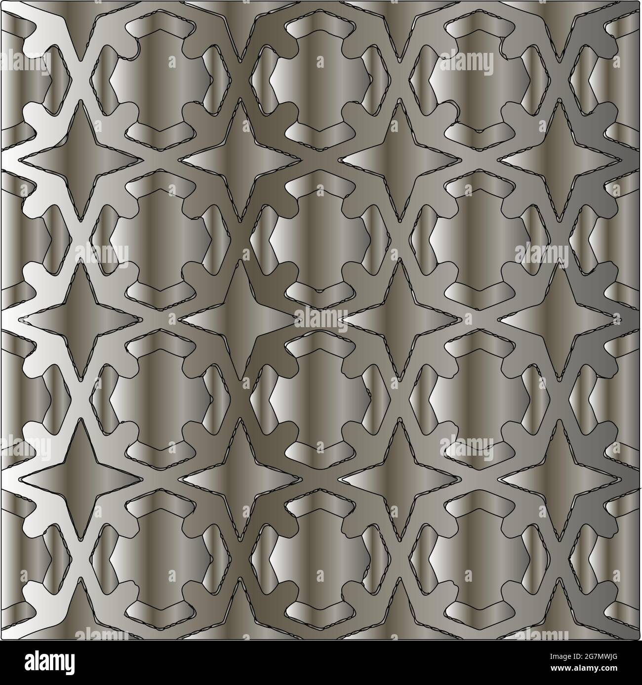 steel metallic gradient with a repeating pattern. Abstract metallic ...