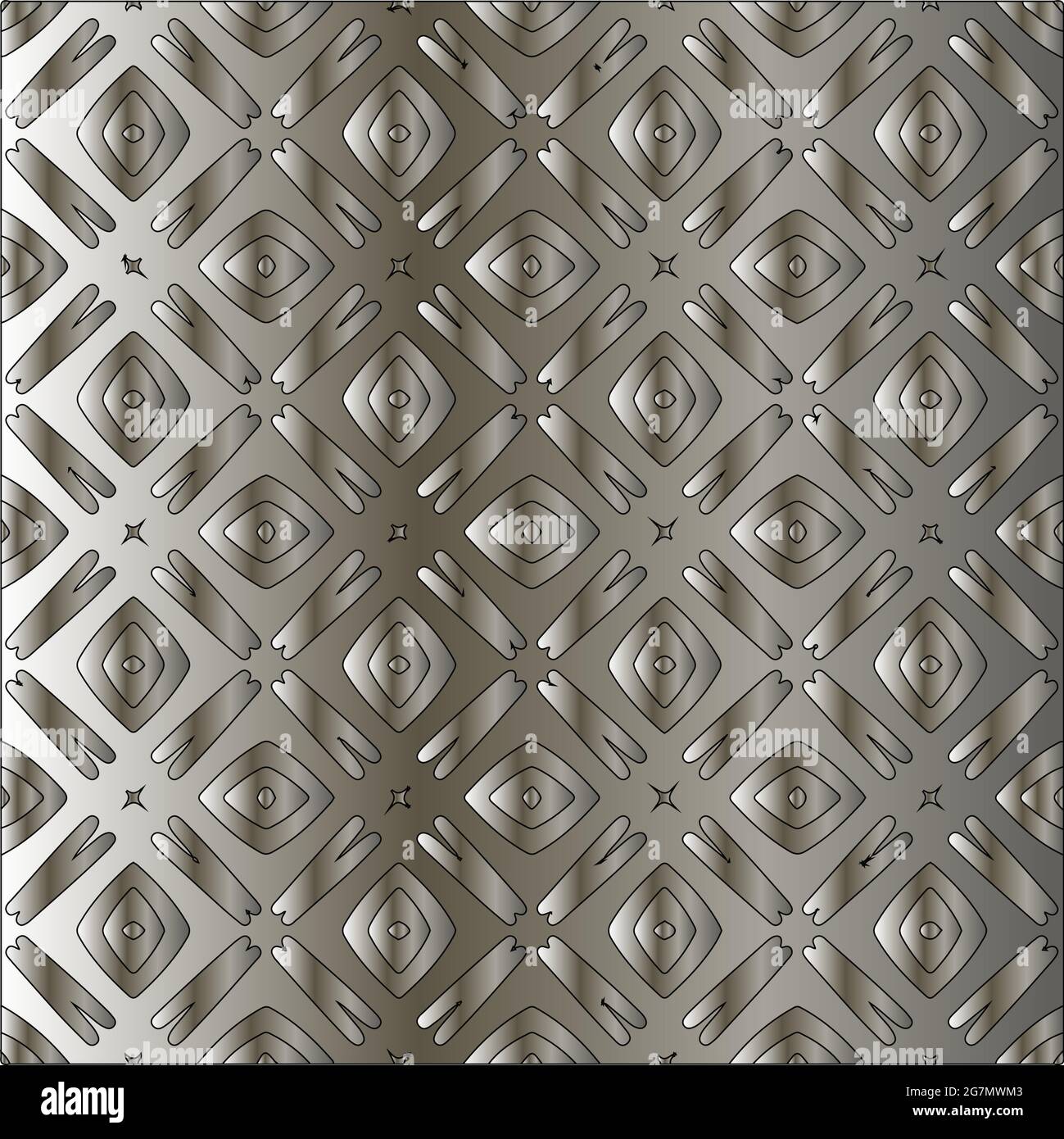 steel metallic gradient with a repeating pattern. Abstract metallic ...