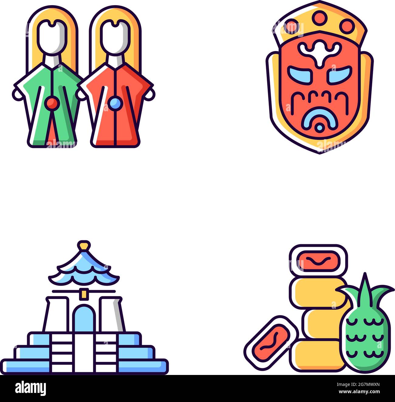 Asia museums Stock Vector Images - Alamy