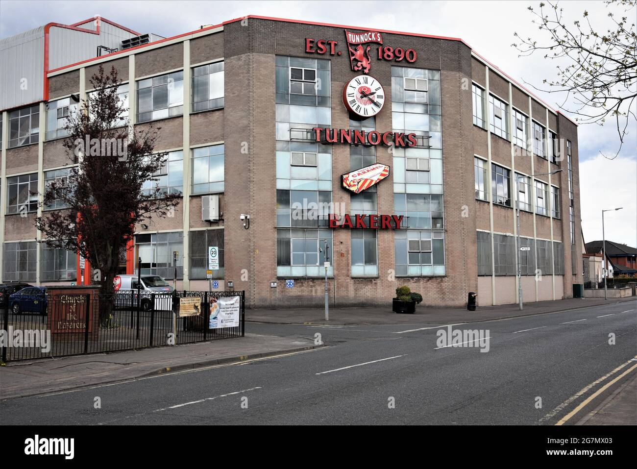 Tunnock's Factory Scotland Stock Photo - Alamy