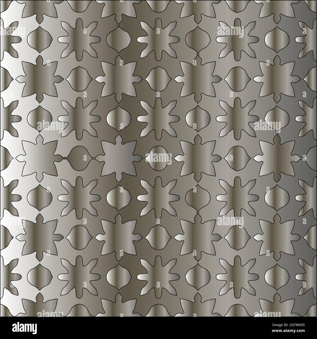steel metallic gradient with a repeating pattern. Abstract metallic ...