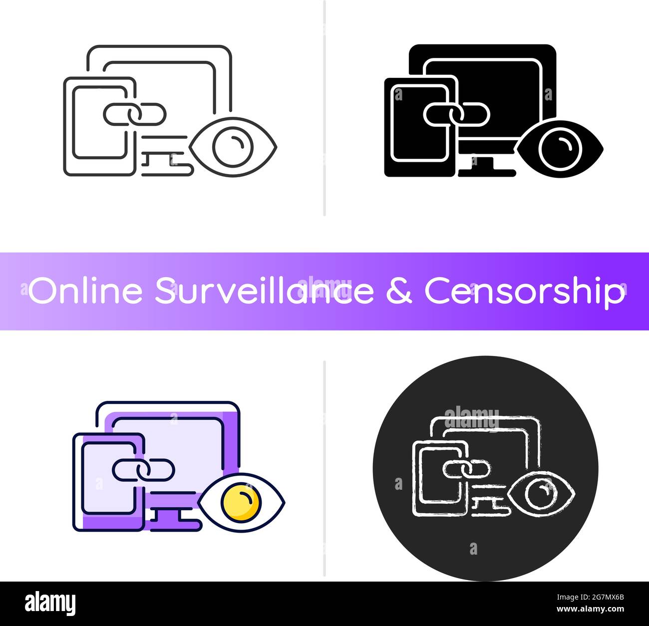 Cross-device tracking icon Stock Vector Image & Art - Alamy