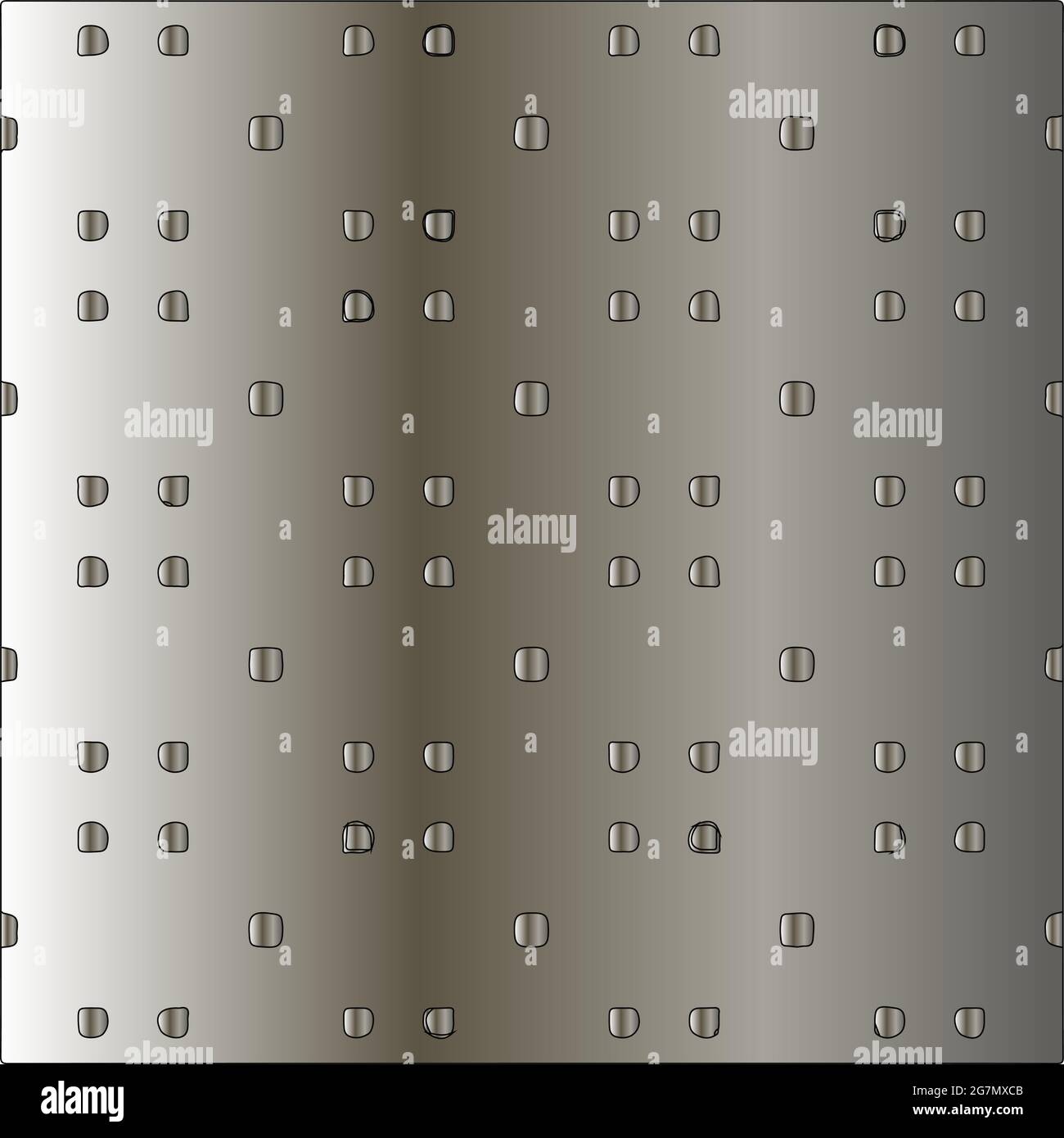 steel metallic gradient with a repeating pattern. Abstract metallic ...