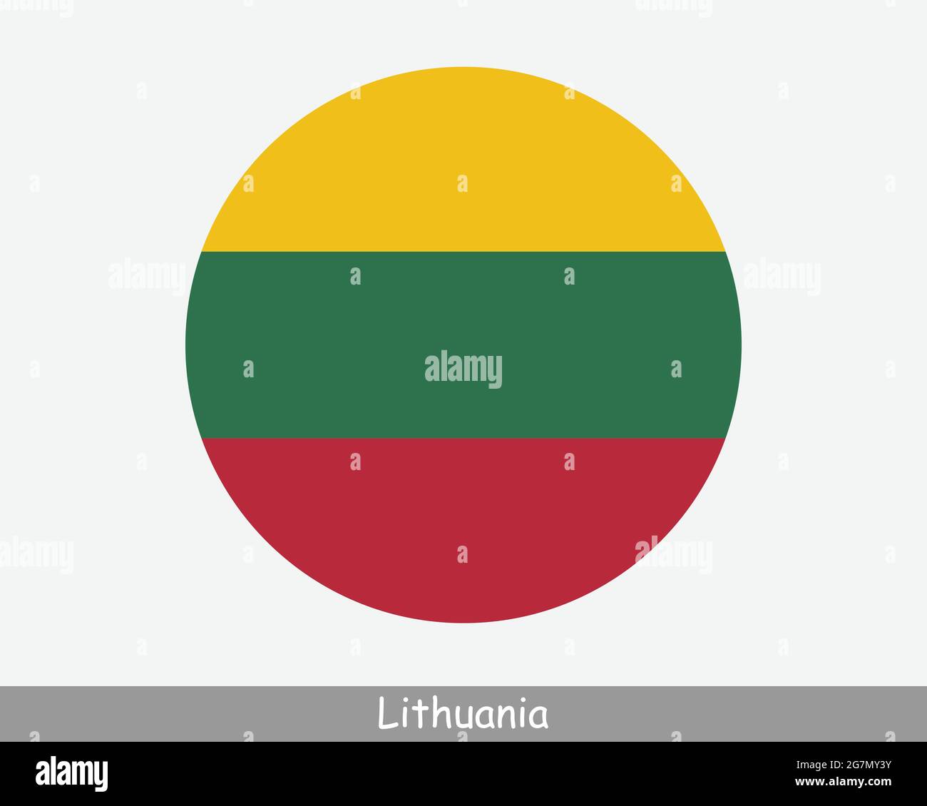 Lithuania vector emblem hi-res stock photography and images - Alamy