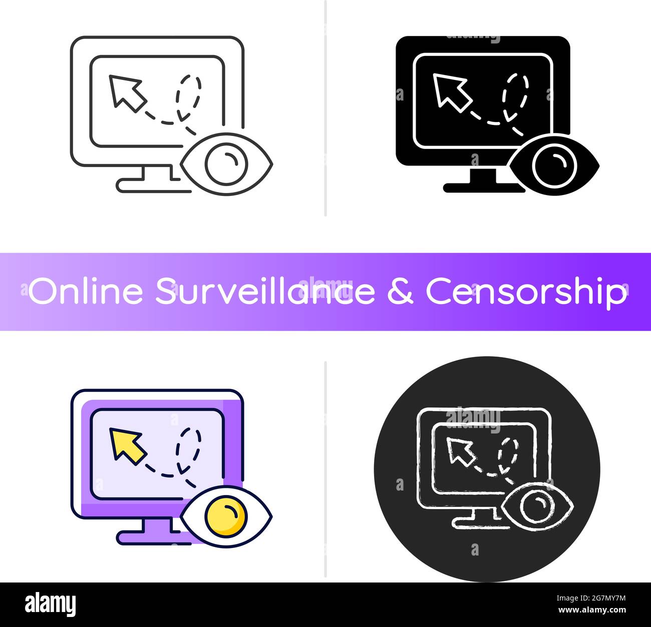 Movement control network Stock Vector Images - Alamy