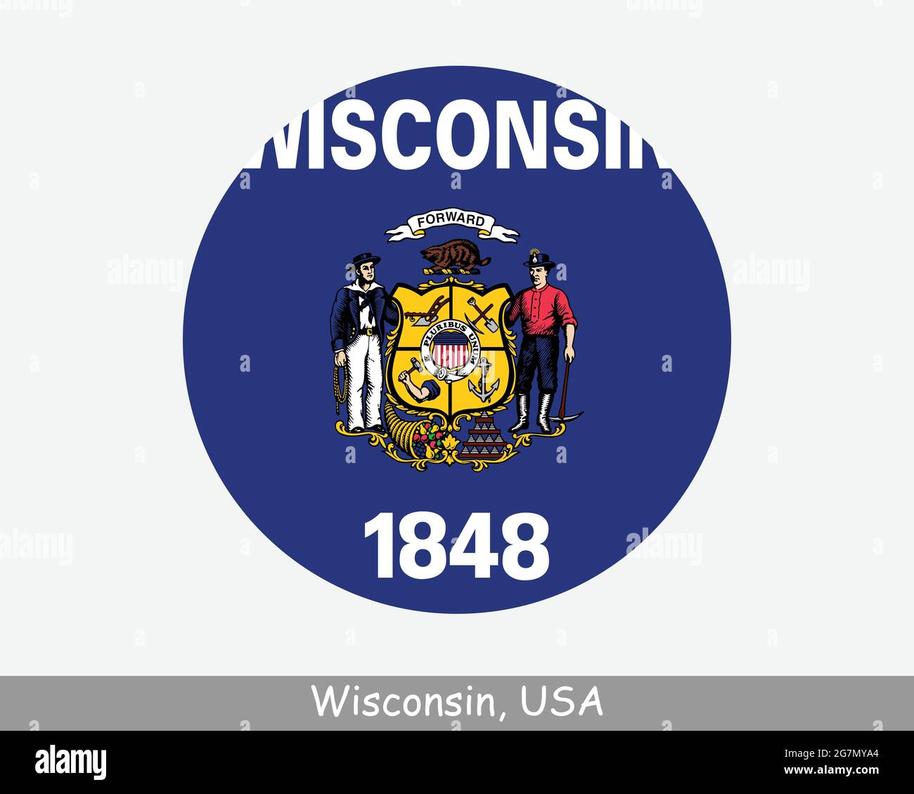 Badger state Stock Vector Images - Alamy