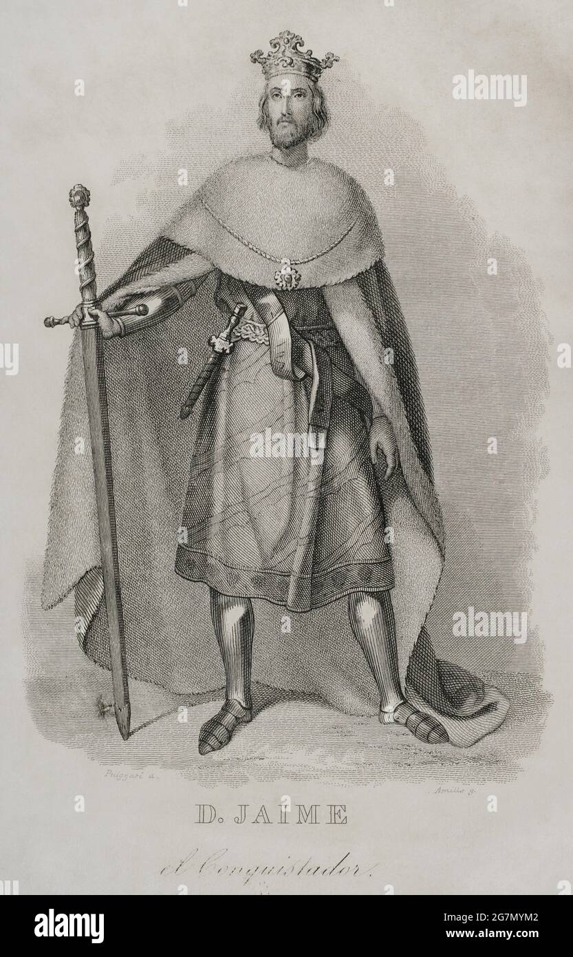 King james i of aragon hi-res stock photography and images - Alamy