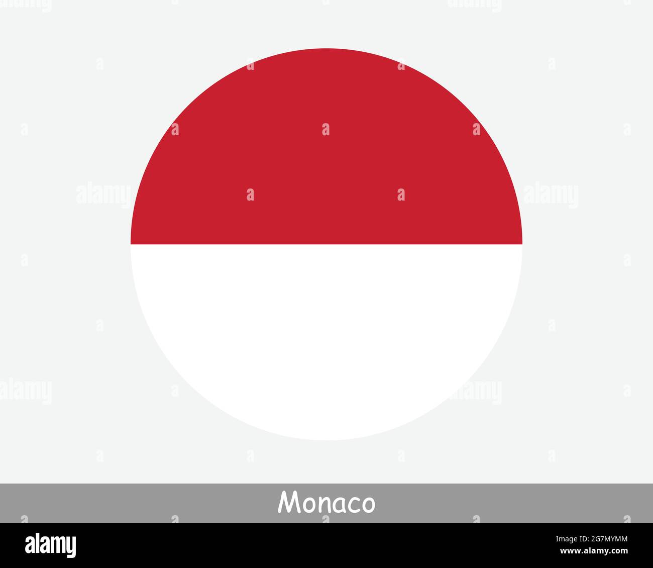 Monaco civil flag hi-res stock photography and images - Alamy