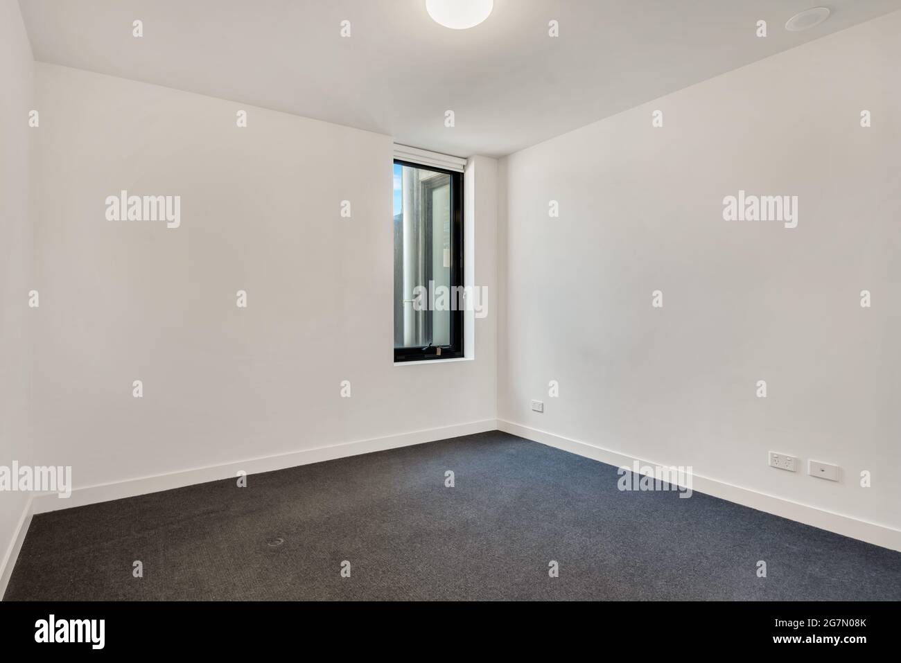 Interior of a newly constructed room Stock Photo - Alamy