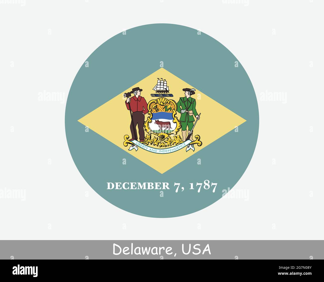 Delaware Colony Flag