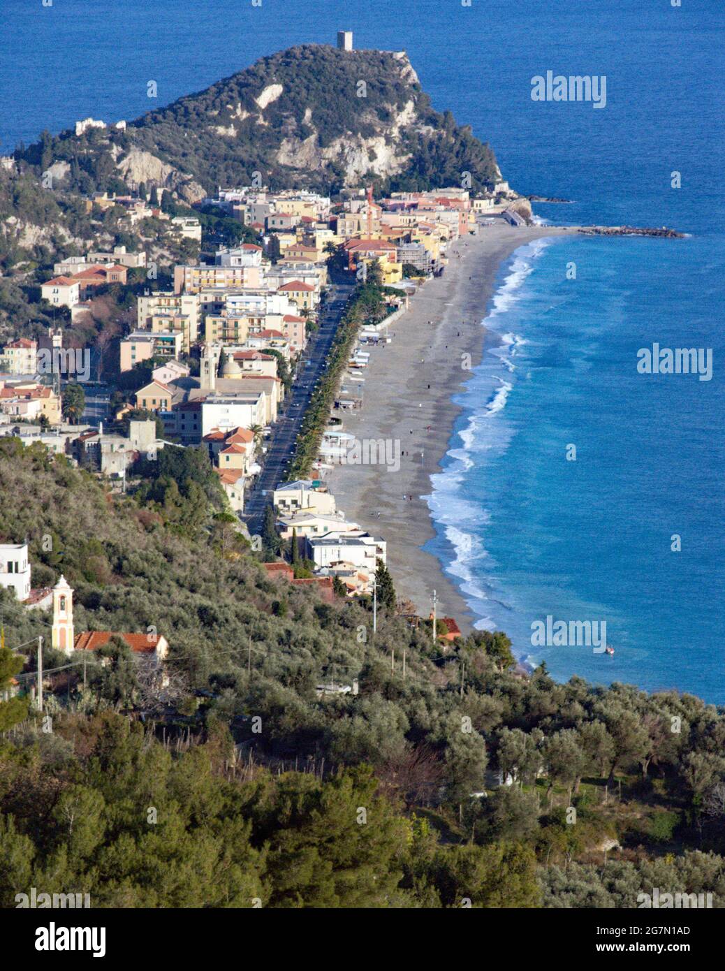 Italian seaside town savona hi-res stock photography and images - Alamy