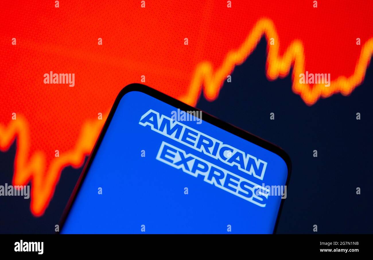American express logo hi-res stock photography and images - Alamy