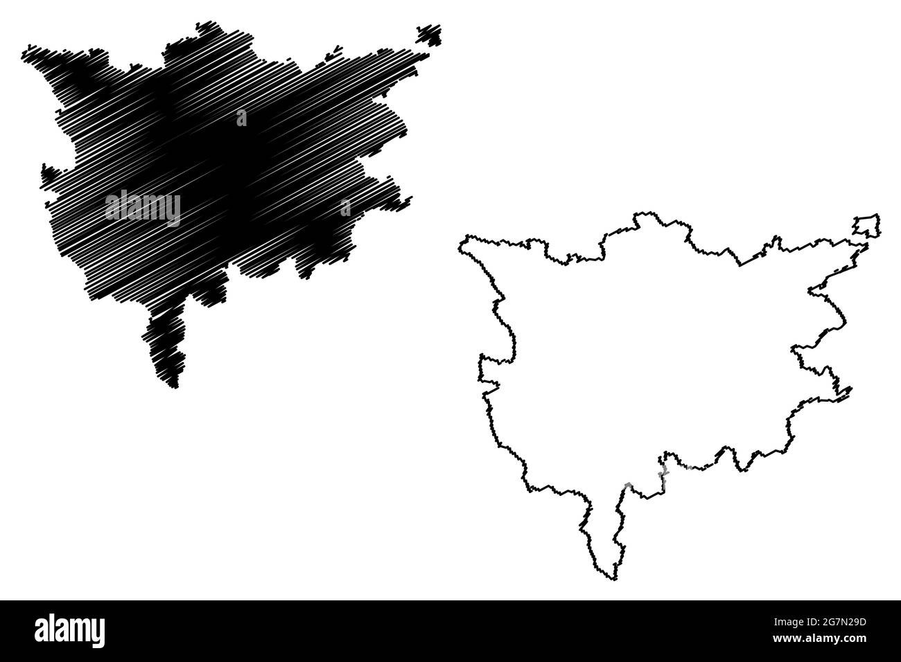 Ludwigsburg map hi-res stock photography and images - Alamy