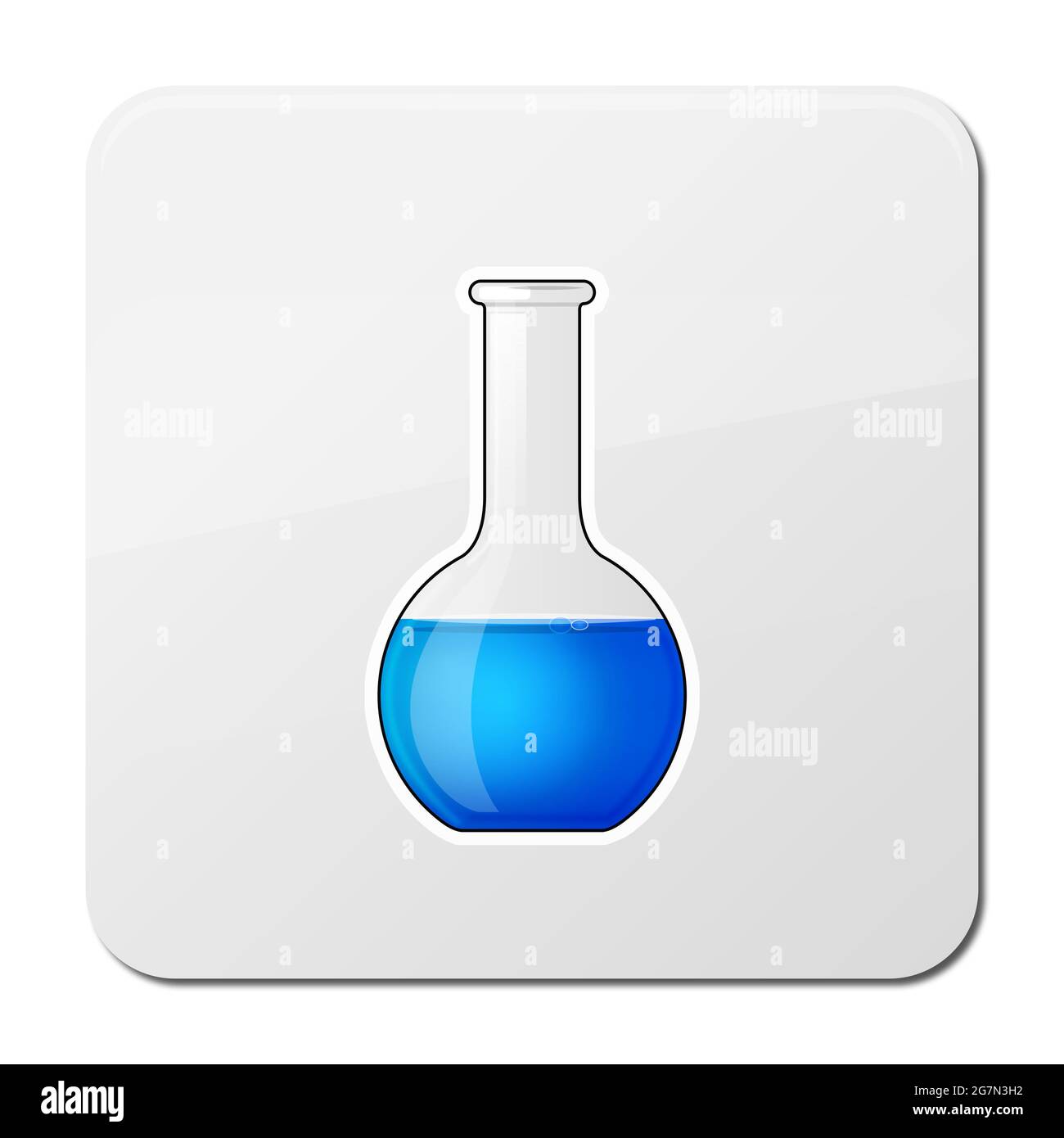 Laboratory icon. Simple element illustration. Laboratory symbol design ...