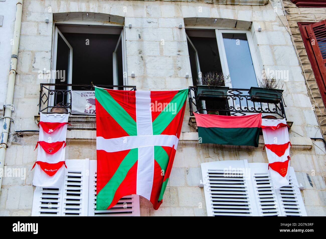 French basque country flag hi-res stock photography and images - Alamy