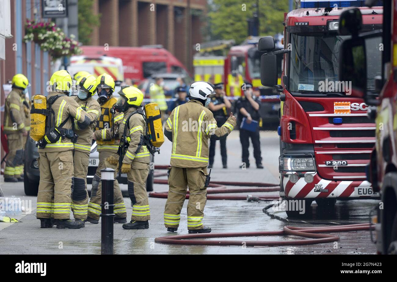 Kent Fire Engine High Resolution Stock Photography and Images - Alamy