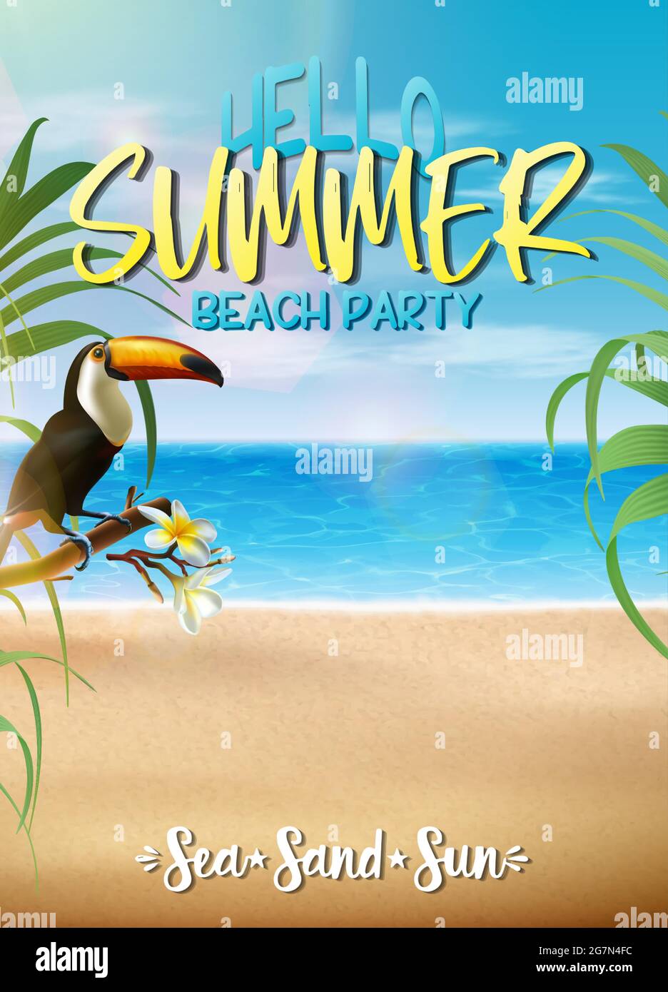 Caribbean Party Poster