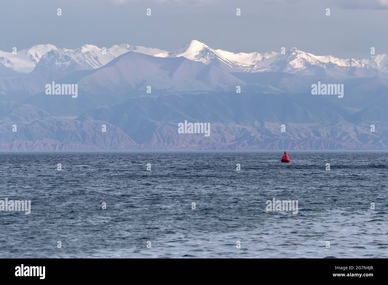Kapriz Issyk Kul Resort lake, Kyrgyzstan Stock Photo - Alamy