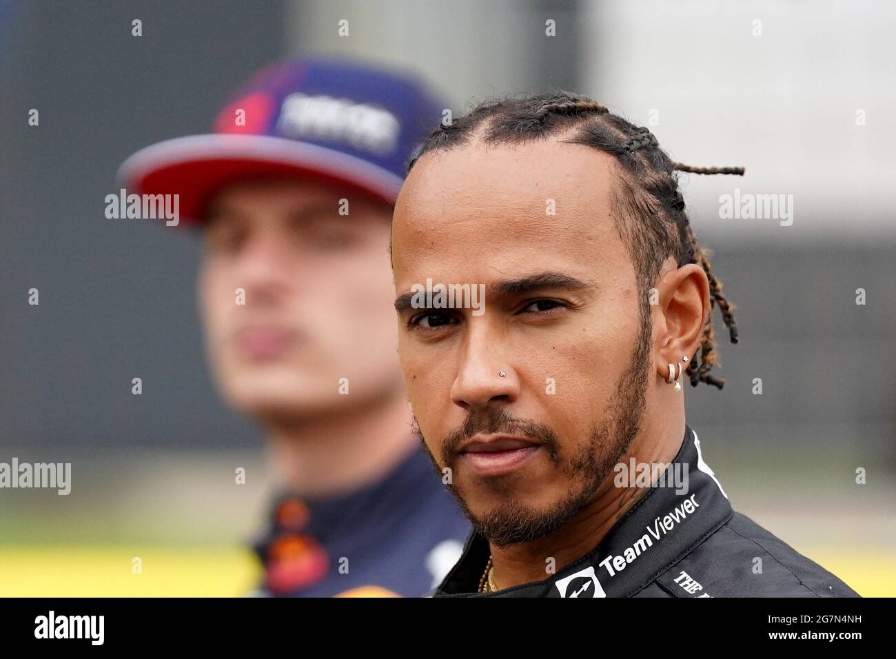 Lewis hamilton max verstappen hi-res stock photography and images - Alamy