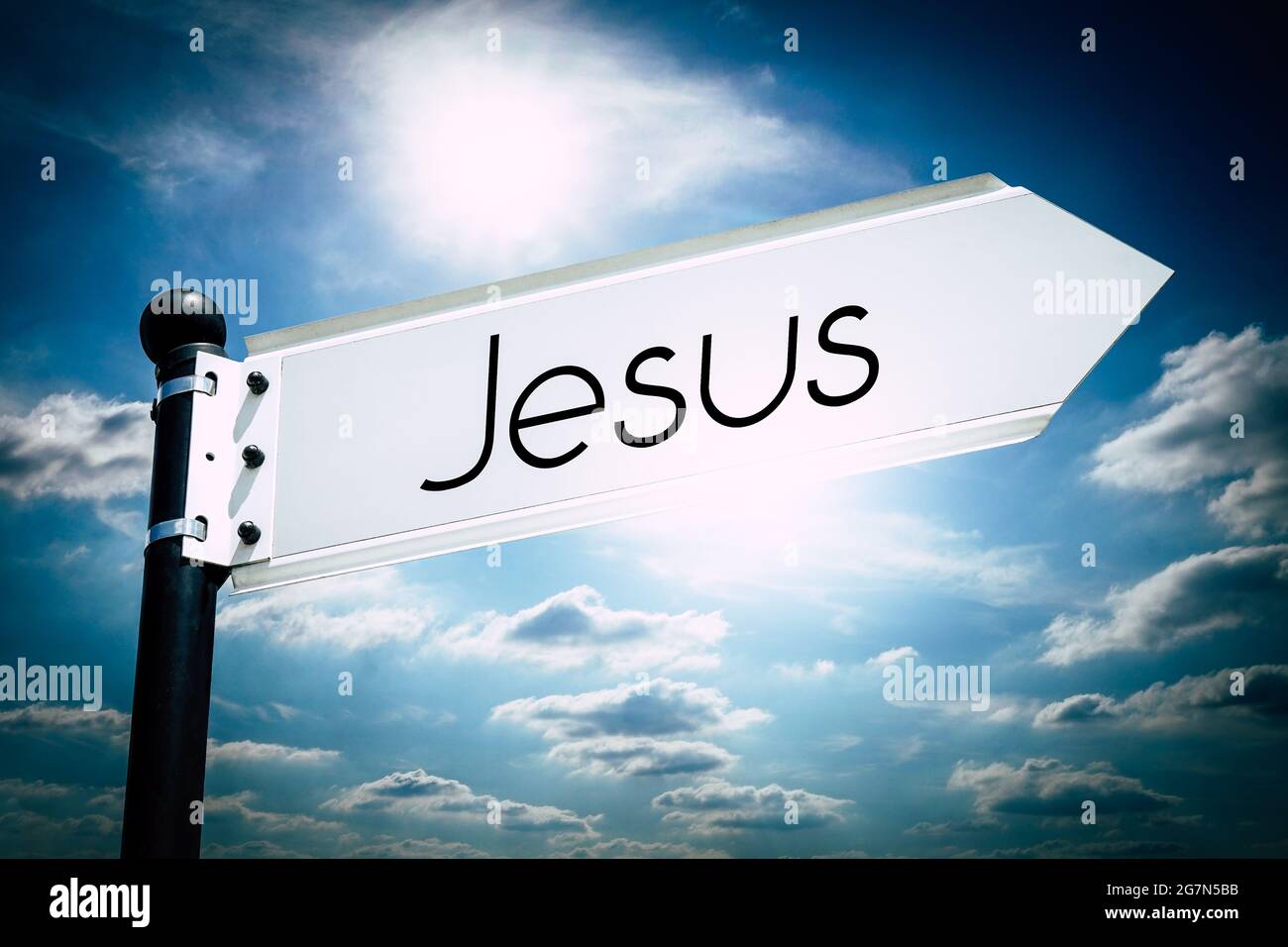 One Way Jesus Sign