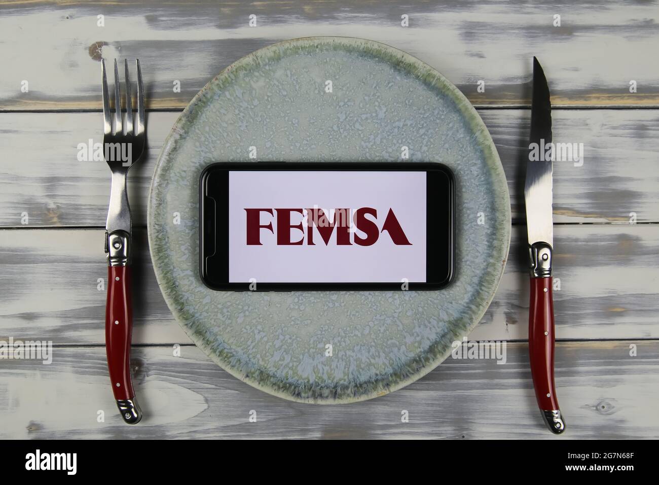 Femsa logo hi-res stock photography and images - Alamy