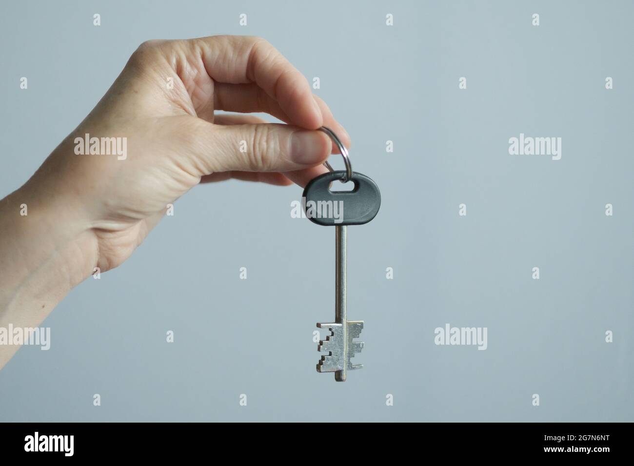 Hand key lock garage hi-res stock photography and images - Alamy