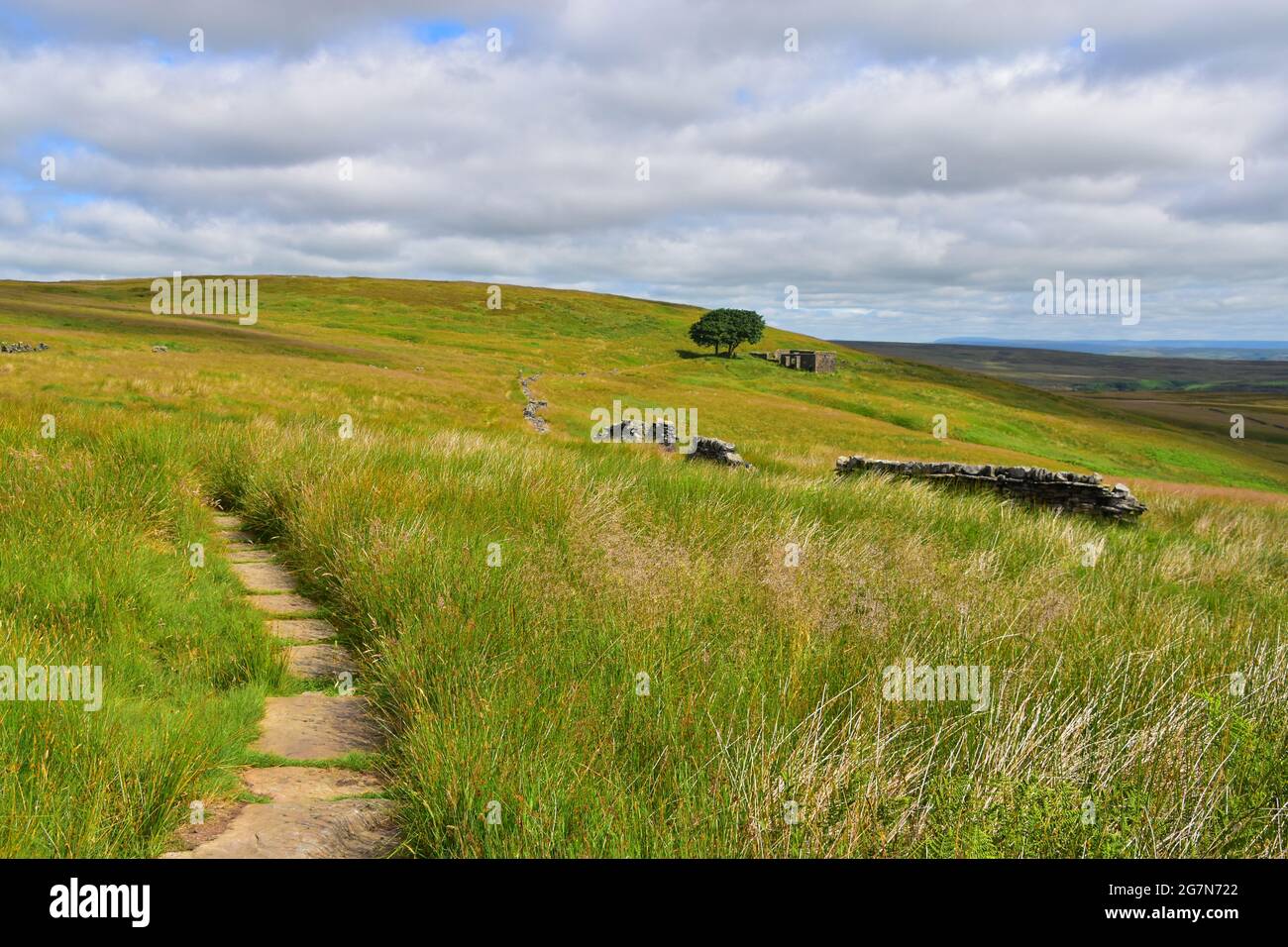Top Withens, Bronte Country, Haworth, Pennines, Yorkshire Stock Photo ... Top Withens, Bronte Country, Haworth, Pennines, Yorkshire Stock Photo ...