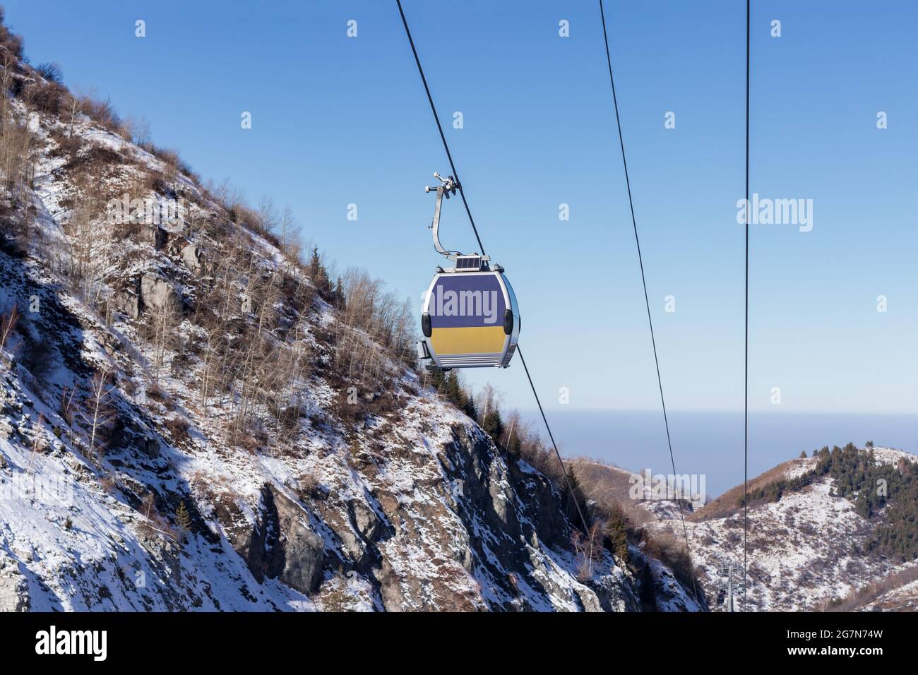 Funicular ropeway on slope hi-res stock photography and images - Alamy